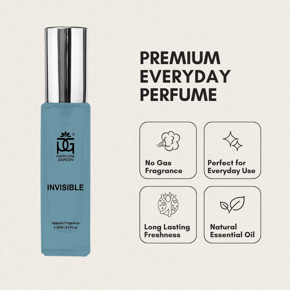 PG Invisible - Premium 20ml Men's Perfume | Perfume Garden